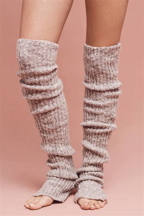 Lemon Ribbed Flurry Leg Warmers Leg Warmers Womens Fashion Bohemian