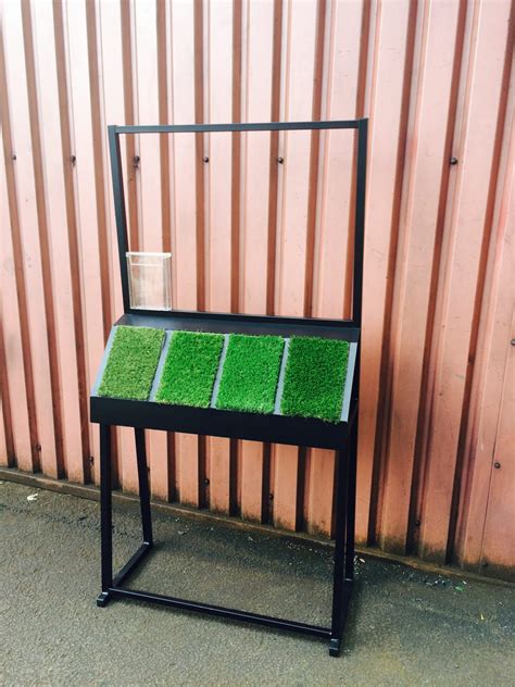 4 Sample Grass Uk Display Stands