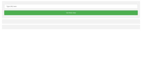 Fetching Metadata From Url