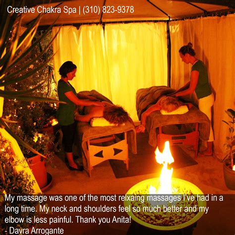 Valentines Couples Massage Creative Chakra Spa