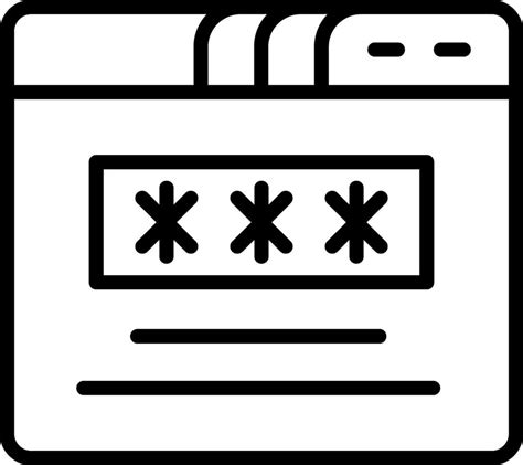 Password Vector Icon Design 30388290 Vector Art At Vecteezy