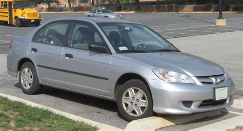 2004 Honda Civic Lx Sedan 1 7l Manual