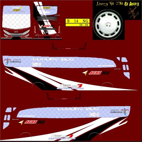 50 Livery BUSSID HD SHD Jernih Terbaru 2023 Dunia Games