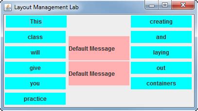 Swing Spacing Multiple Buttons Using Gridbag On Java Stack Overflow