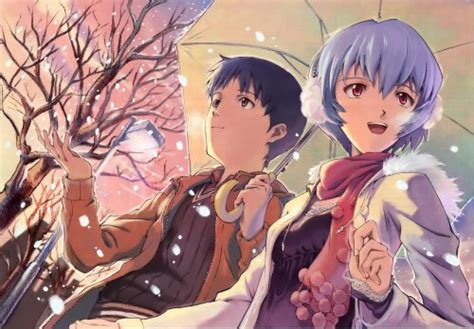 Shinji X Rei By Dragoon1997 On Deviantart