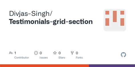 Upload Files Divjas Singh Testimonials Grid Section GitHub