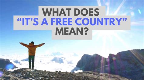 What Does It Mean By Free Country Sale Fast Lisa Unibo It