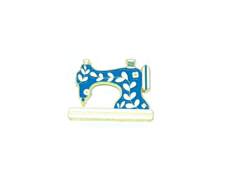 Sewing Machine Enamel Pin Finox