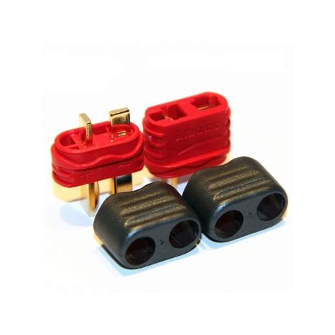 1 Pair X Amass T Plug Connector Male Female With Sheath