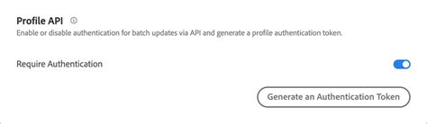 프로필 Api 설정을 사용하여 배치 업데이트를 활성화 또는 비활성화하려면 어떻게 합니까 Adobe Target