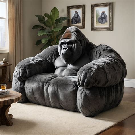 Gorilla Couch Weird Furniture House Floor Design Pinterest Room Decor