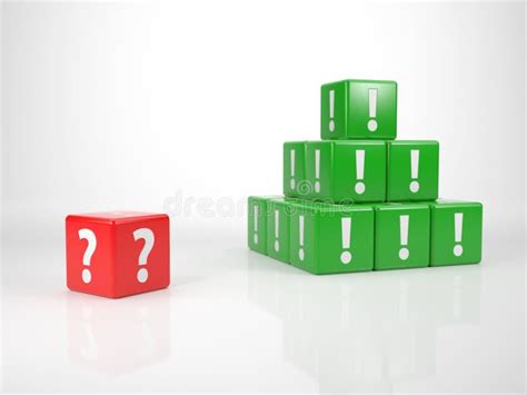 Cube With Question Mark Stock Vector Illustration Of Concept 9871430