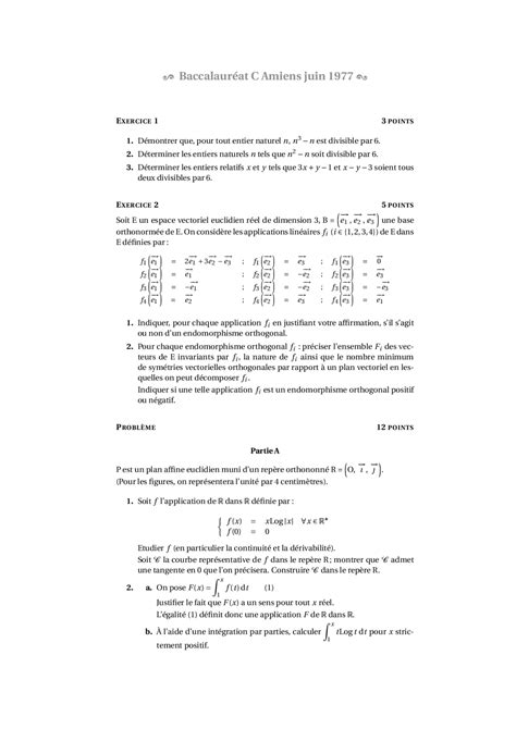 Exercices De Mathématique Appliquée 3 Docsity