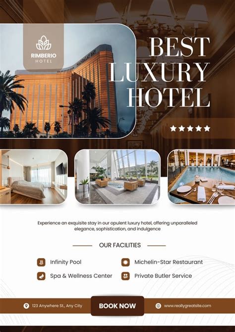 Free And Customizable Hotel Templates Canva