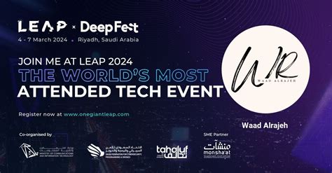 Waad Alrajeh On Linkedin Leap And Deepfest 2024