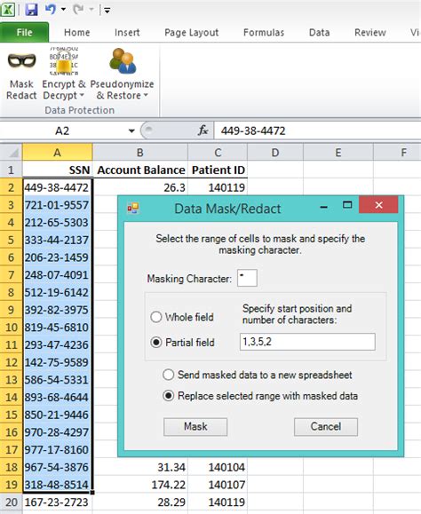 Excel Spreadsheet Examples Blurred