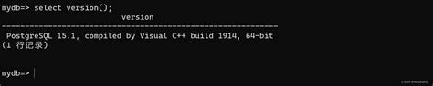 Postgresql（二）常用命令整理psql命令 Csdn博客