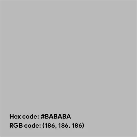 Silver Coin Color Hex Code Is Bababa