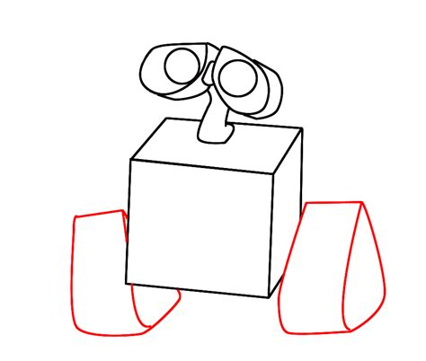 Wall E Eve Drawing Simple