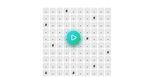 2023 Day 11 Animated Visualization Radventofcode