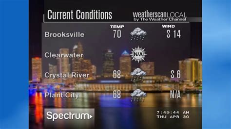 Weatherscan Local Emulator Tampa Fl Youtube
