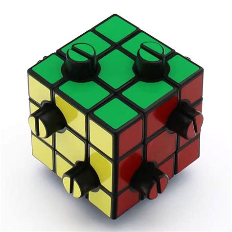 Calvins Button Cube 2 Holes 1 2