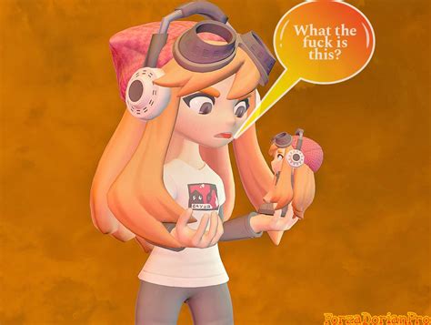 Sfm Splatoon Meggy And Her Mini Self By Formdorianpro On Deviantart