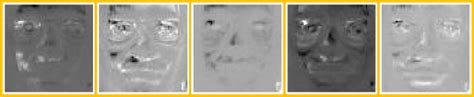 Example features learned in the hidden layer of the ϕ 4 neural network