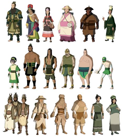 Top 93 Về Avatar Earth Kingdom Characters Beamnglife