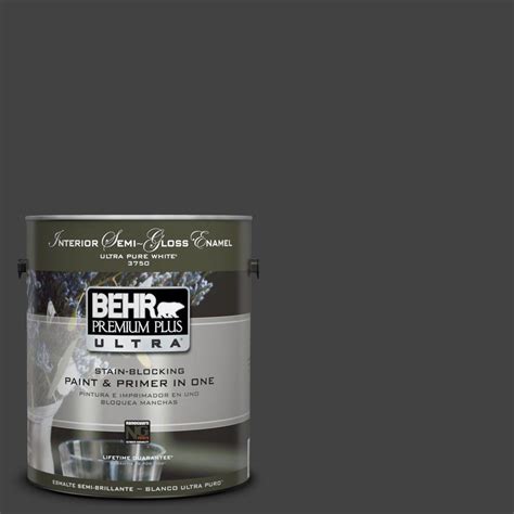 BEHR Premium Plus Ultra 1 Gal UL200 1 Broadway Interior Semi Gloss