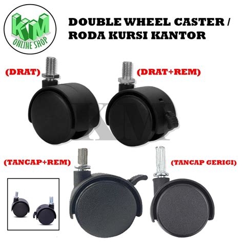 Jual Roda Caster Kursi Kantor 1 5 INCH Roda Kastor Kursi Rak Roda