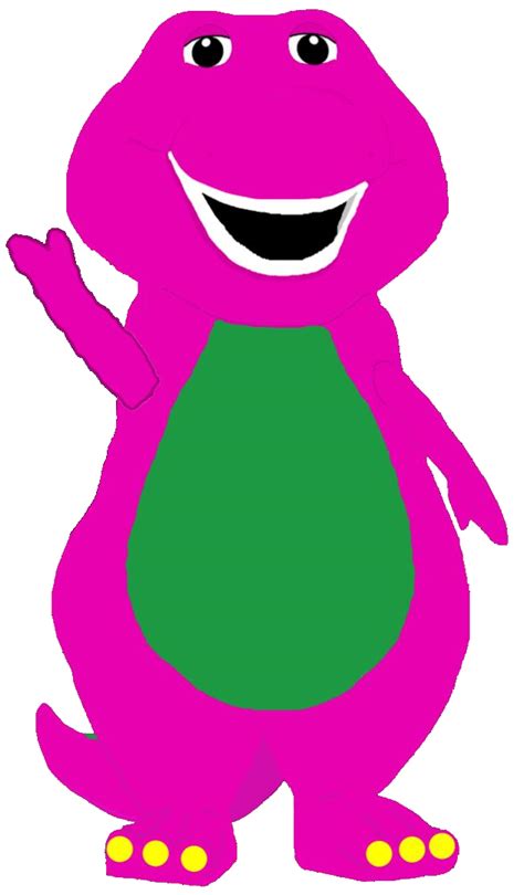 Barney Is Waving Hello And Goodbye By Brandontu1998 On Deviantart