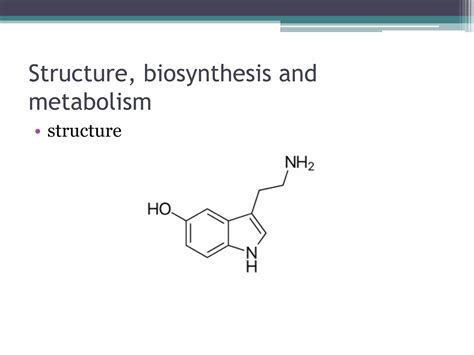 Serotonin Receptors Function And Chemistry Ppt