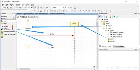 Uml学习资料（2） Staruml 建模用例用staruml写一个案例 Csdn博客