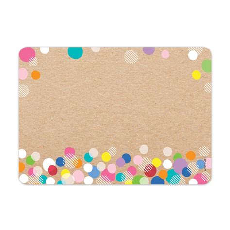 Krafty Pop Colorful Kraft Bubbles Labels By Creative Teaching Press