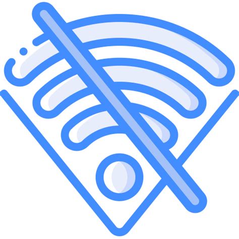 Wi Fi Basic Miscellany Blue Icon