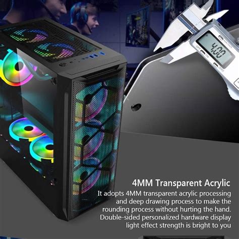 Your Store Atx Case Mid Tower Pc Gaming Case Atx M Atx Itx Front I