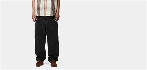 Carhartt Wip Double Knee Pant Black Official Online Store