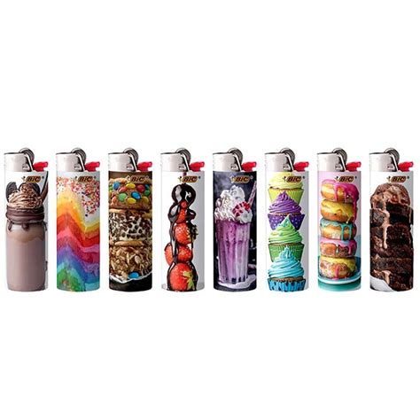 Bic Lighter Cool Lighter Lighter Tessellation Fire Cigarette