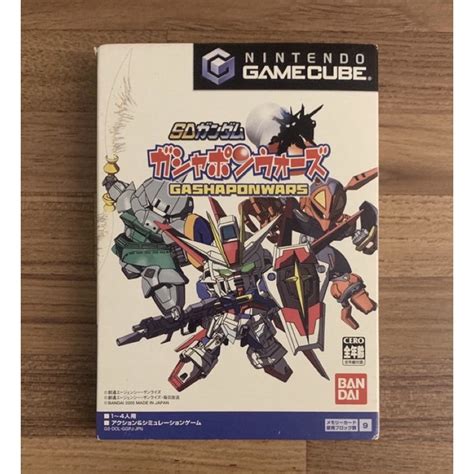 Ngc Sd鋼彈 轉蛋戰爭 扭蛋戰爭 正版遊戲片 原版光碟 Gc Gamecube 任天堂日版 Wii適用 蝦皮購物