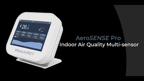 Aerosense Pro Touch Wireless Iaq Sensor Indoor Air Quality From