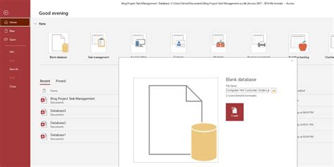 How To Create A Database In Microsoft Access A Step By Step Guide