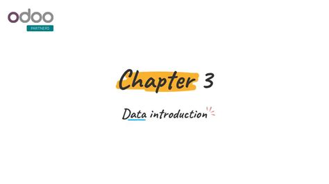 Data Introduction Odoo