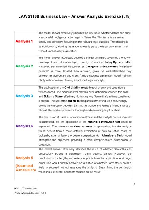 Answer Analysis Exercise This Issue Is Presented Clearly And