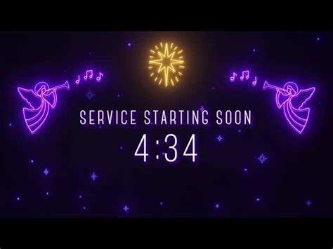Neon Stars Countdown Starting Soon Visual Revival Worshiphouse Media