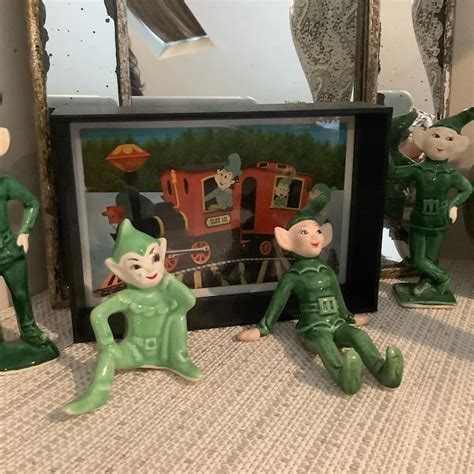 Pixieelf Enesco Sandp Set With Tags And Corks Very Cute And In Excellent Condition Each Piece