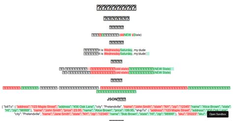 React Jsdiff Codesandbox