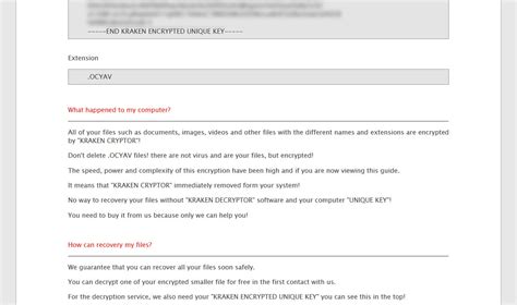Fallout Exploit Kit Now Installing The Kraken Cryptor Ransomware