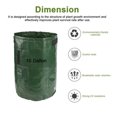 Badu Bg Контейнер за отглеждане на картофи Чанта за зеленчуци Вътрешна градина Чувал за домати