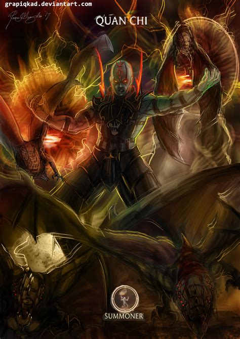 Mortal Kombat X Quan Chi Summoner Variation By Grapiqkad On DeviantArt